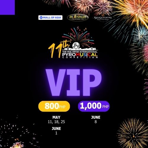 Tickets – The Philippine International Pyromusical Competition